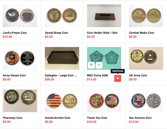 Our Coins and Coin Related Gifts – AMEDD GIFT SHOP
