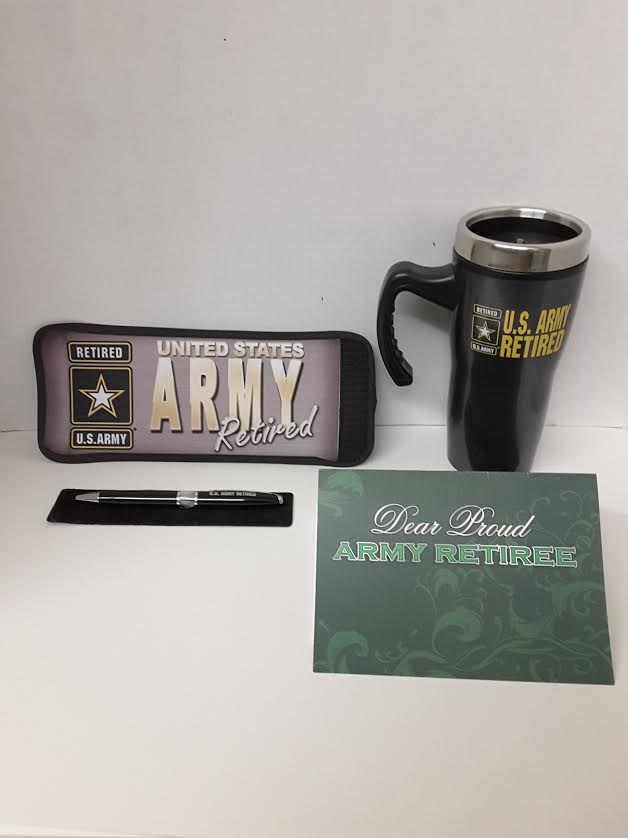 GIFT BOX SET Army Retired – AMEDD GIFT SHOP