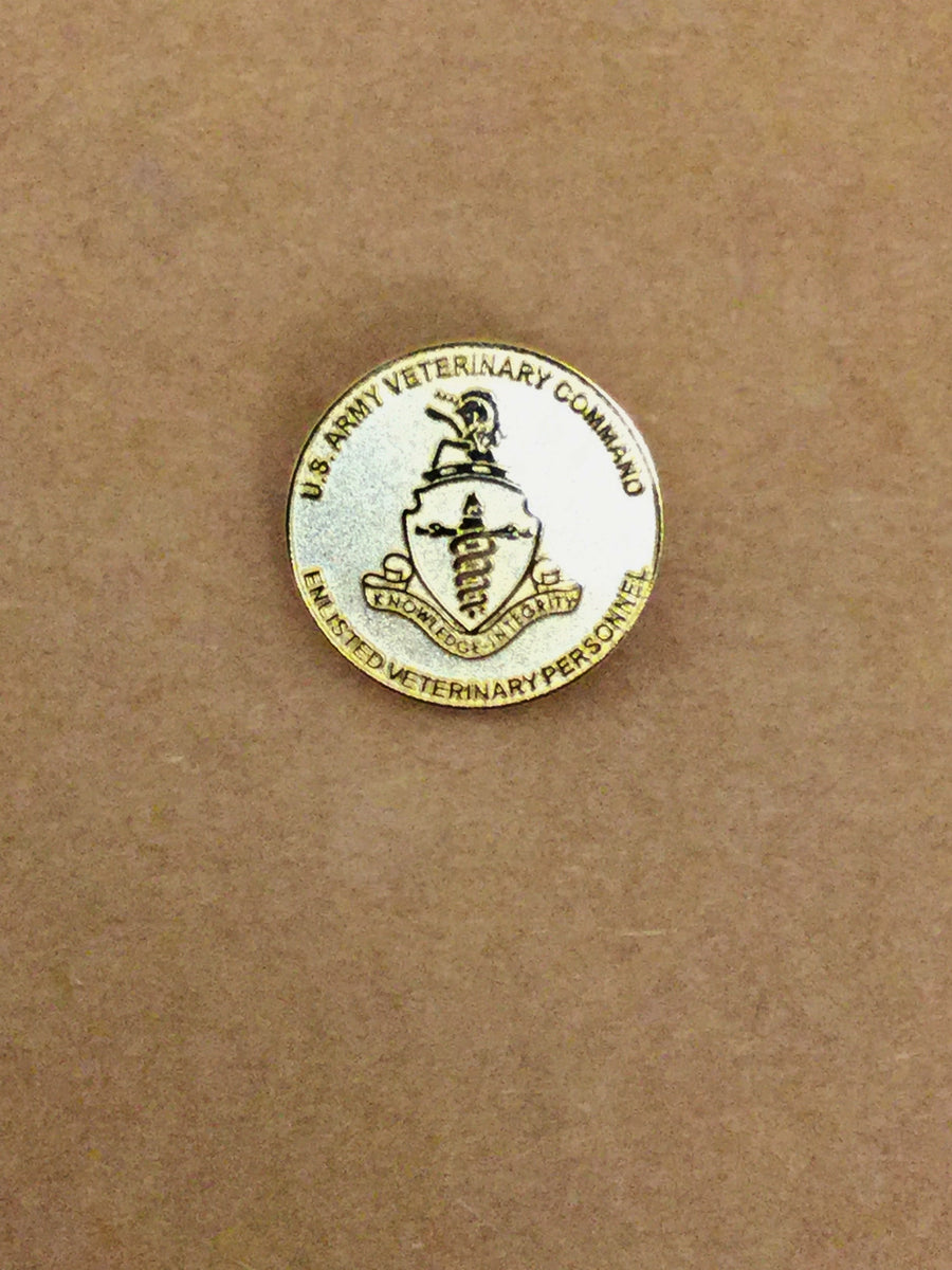 Pin Veterinary Command – AMEDD GIFT SHOP