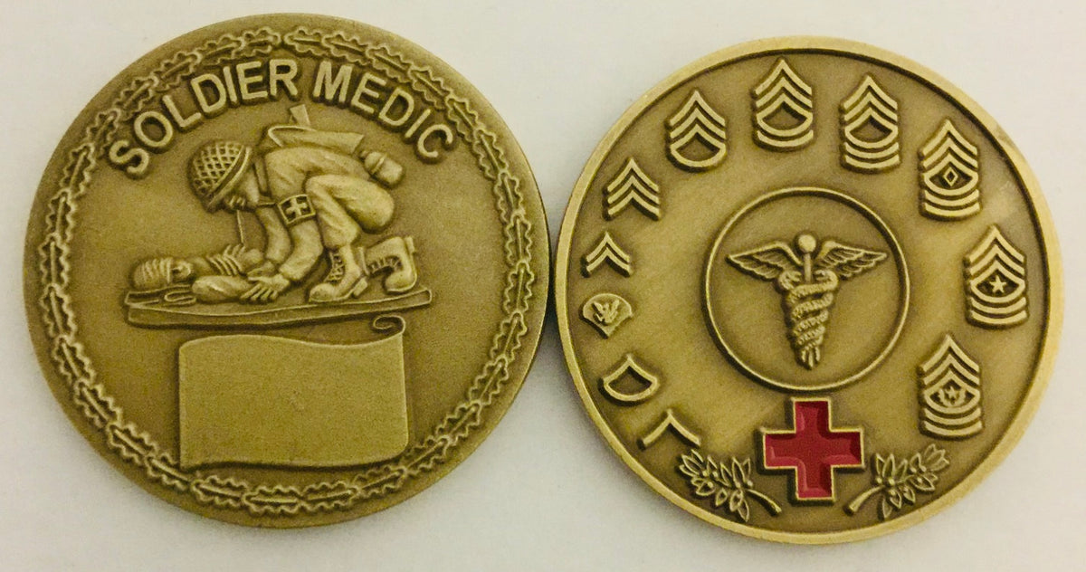 Enlisted Red Cross Coin – AMEDD GIFT SHOP