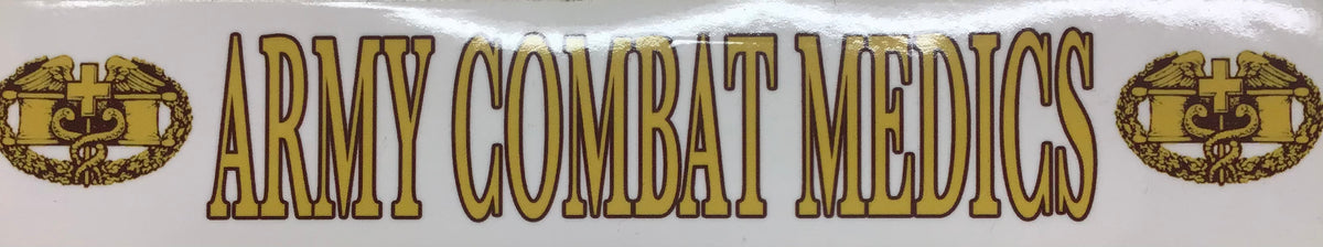 SM COMBAT MEDIC BUMPER STICKER – AMEDD GIFT SHOP